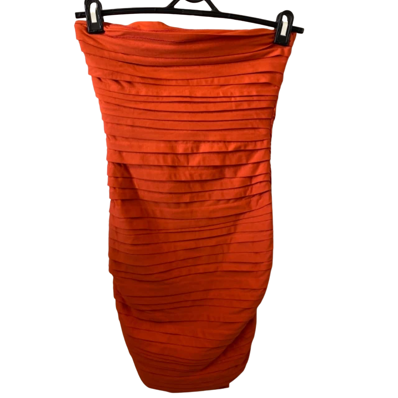 Kookai Womens Size 2 Bodycon Dress Orange (s)