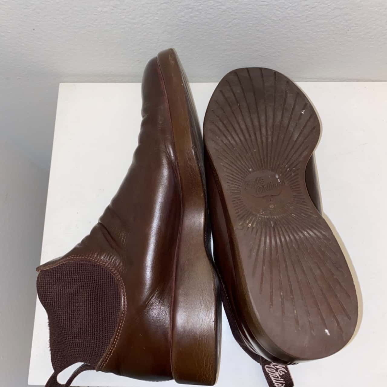 R.M. Williams Mens Size 10 Brown Leather Shoes(s)