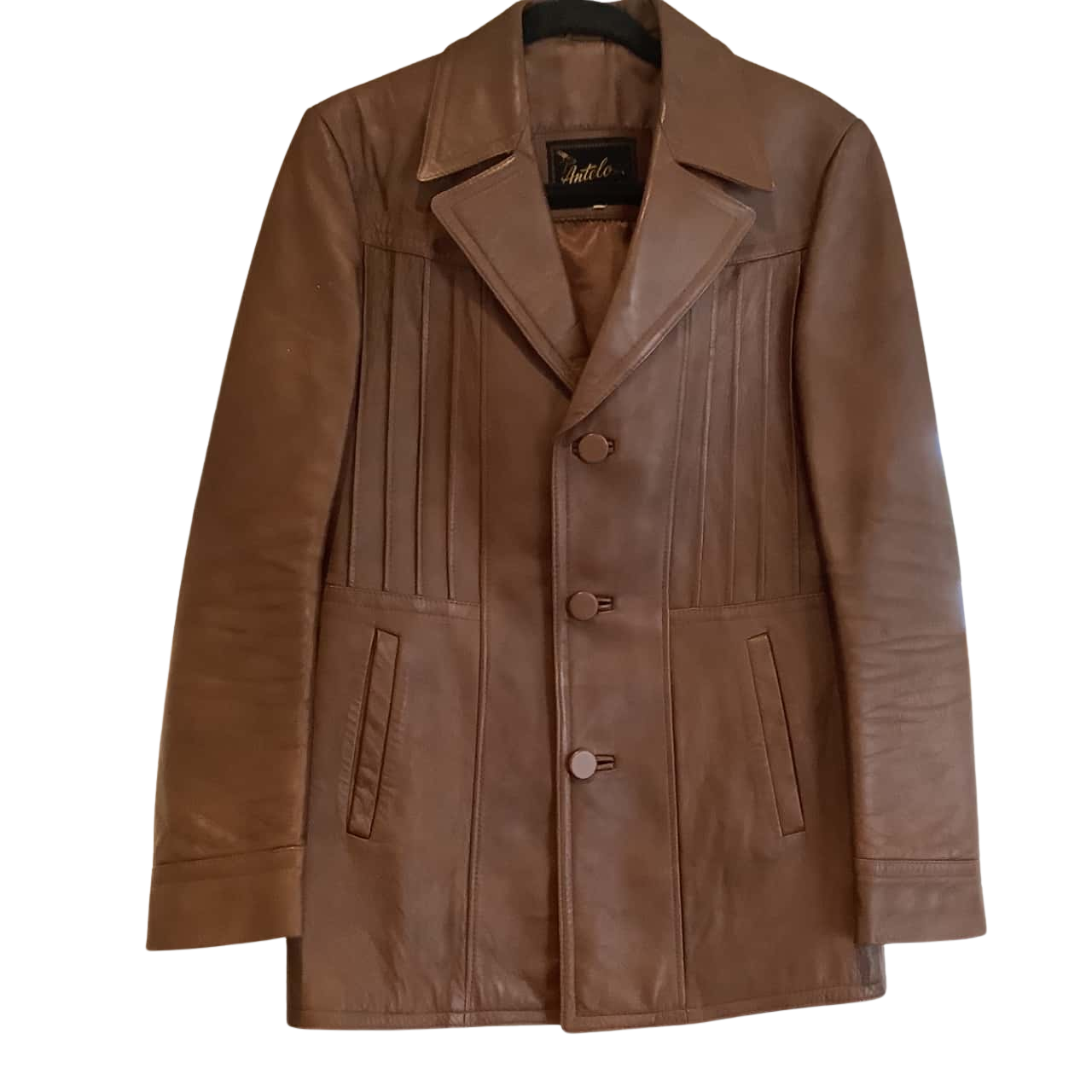 Vintage** Antelope Leather Jacket. Size 38 (s)