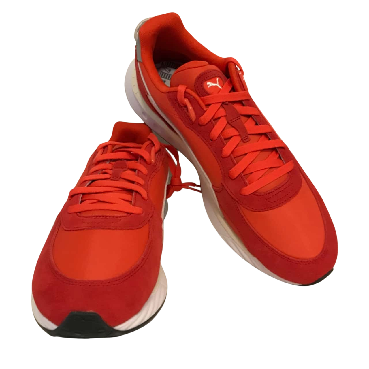 BNWT Puma Mens Wild Rider Pickup Shoes Size 13 (UK) 14 (US) Red / White ...