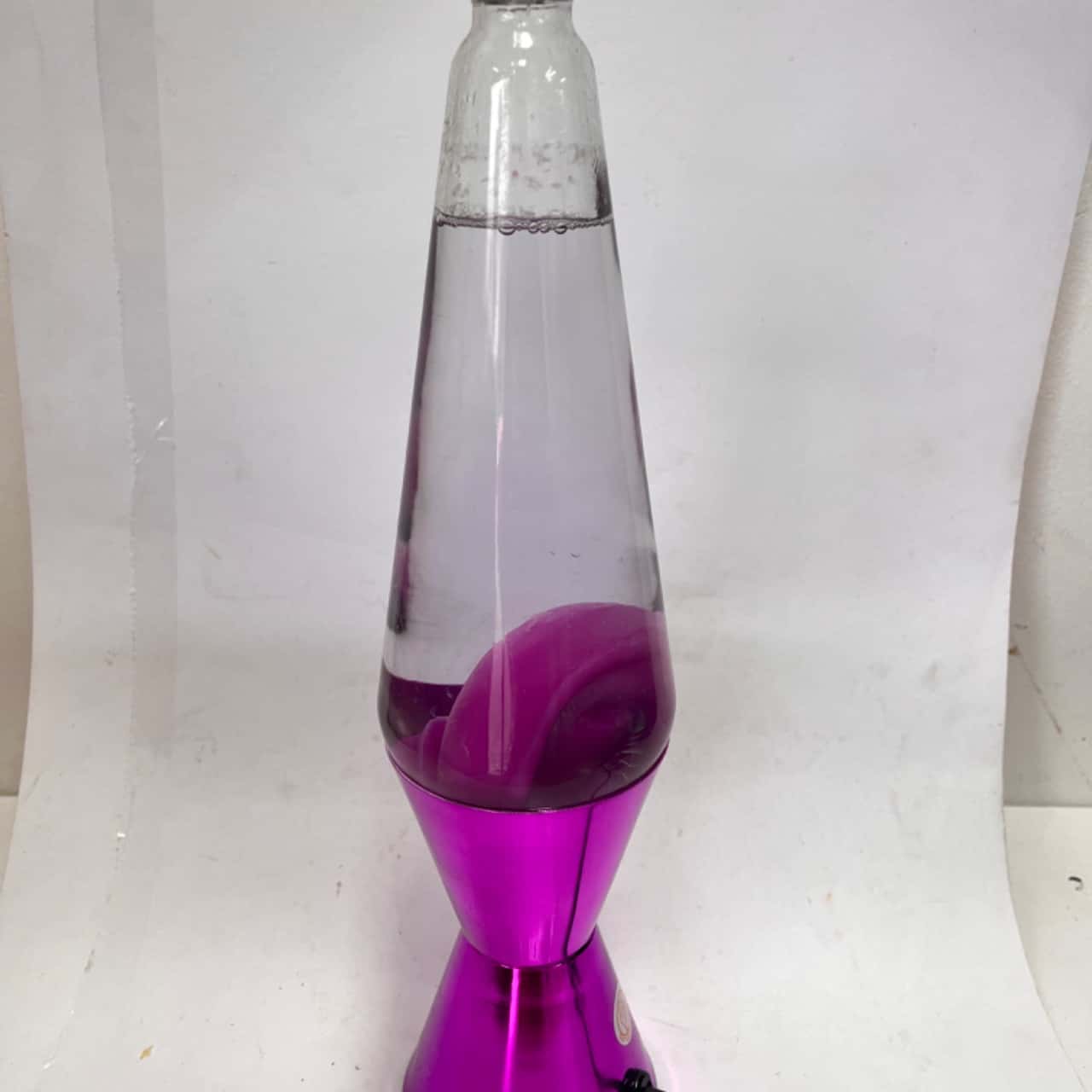 Lava Lamp - (Top Piece Missing) PURPLE