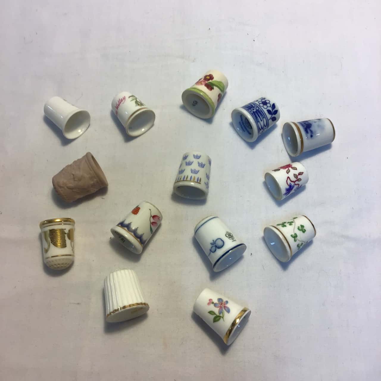 14 Assorted Thimbles