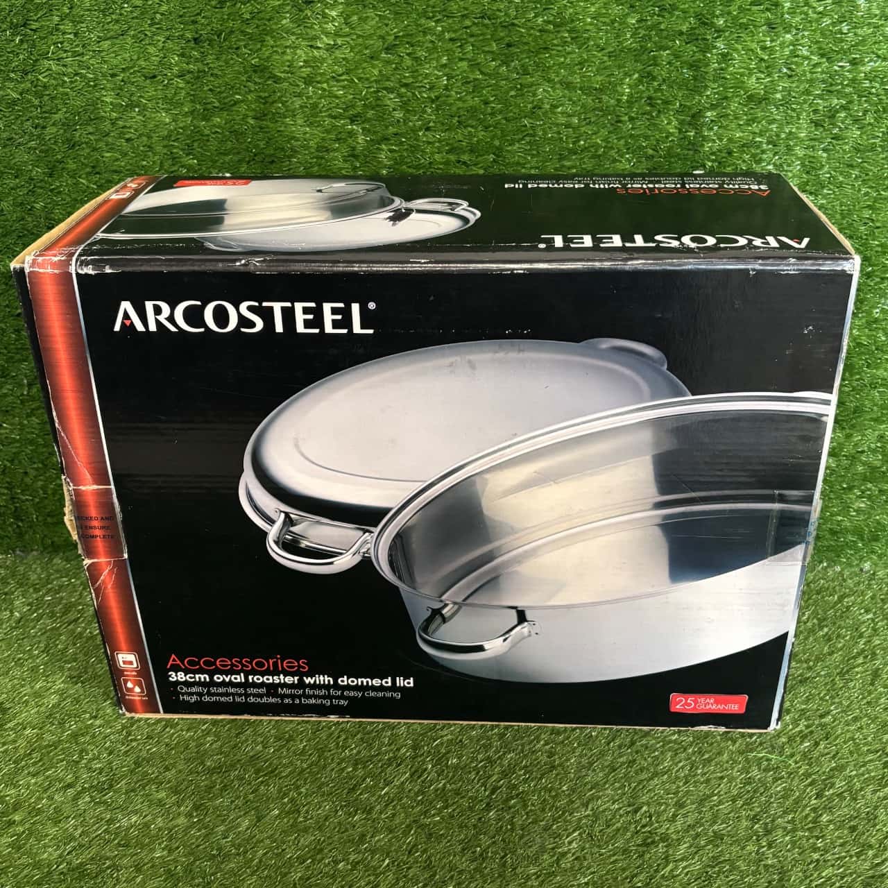 Arcosteel Roaster Oval 38cm (Boxed)