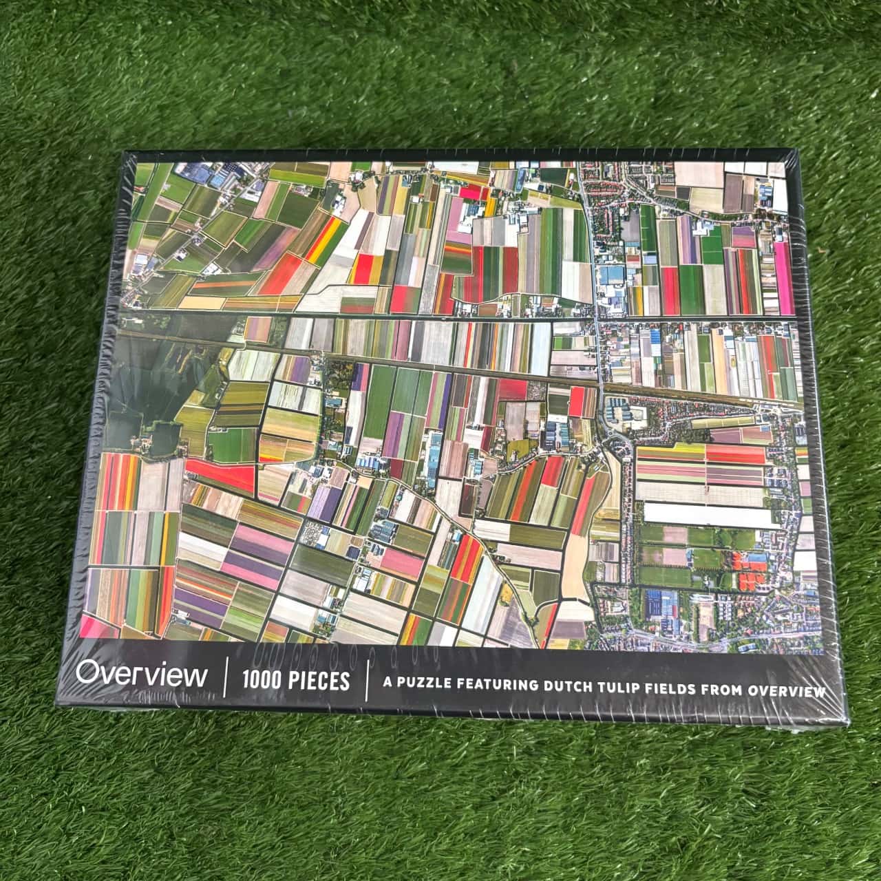 Overview Puzzle: A 1000-Piece Jigsaw featuring Dutch Tulip Fields from ...