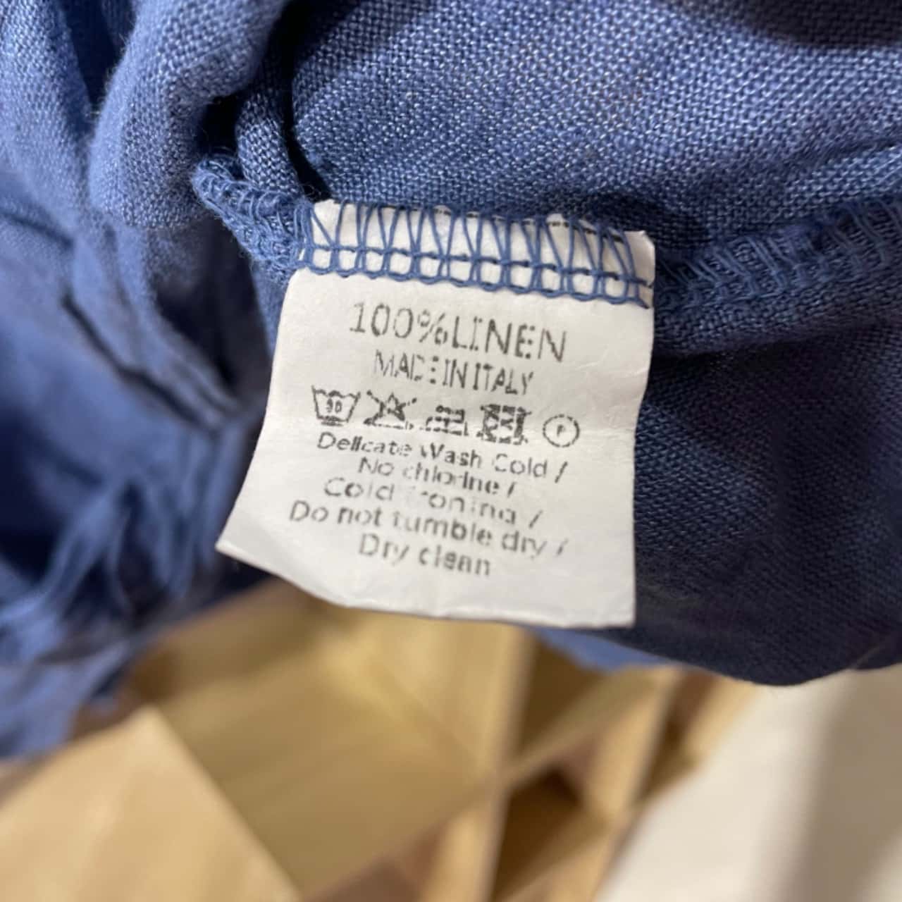 100% LINEN!! MADE IN ITALY!! GENISON STYLE BRAND!! Womens Size XL ...