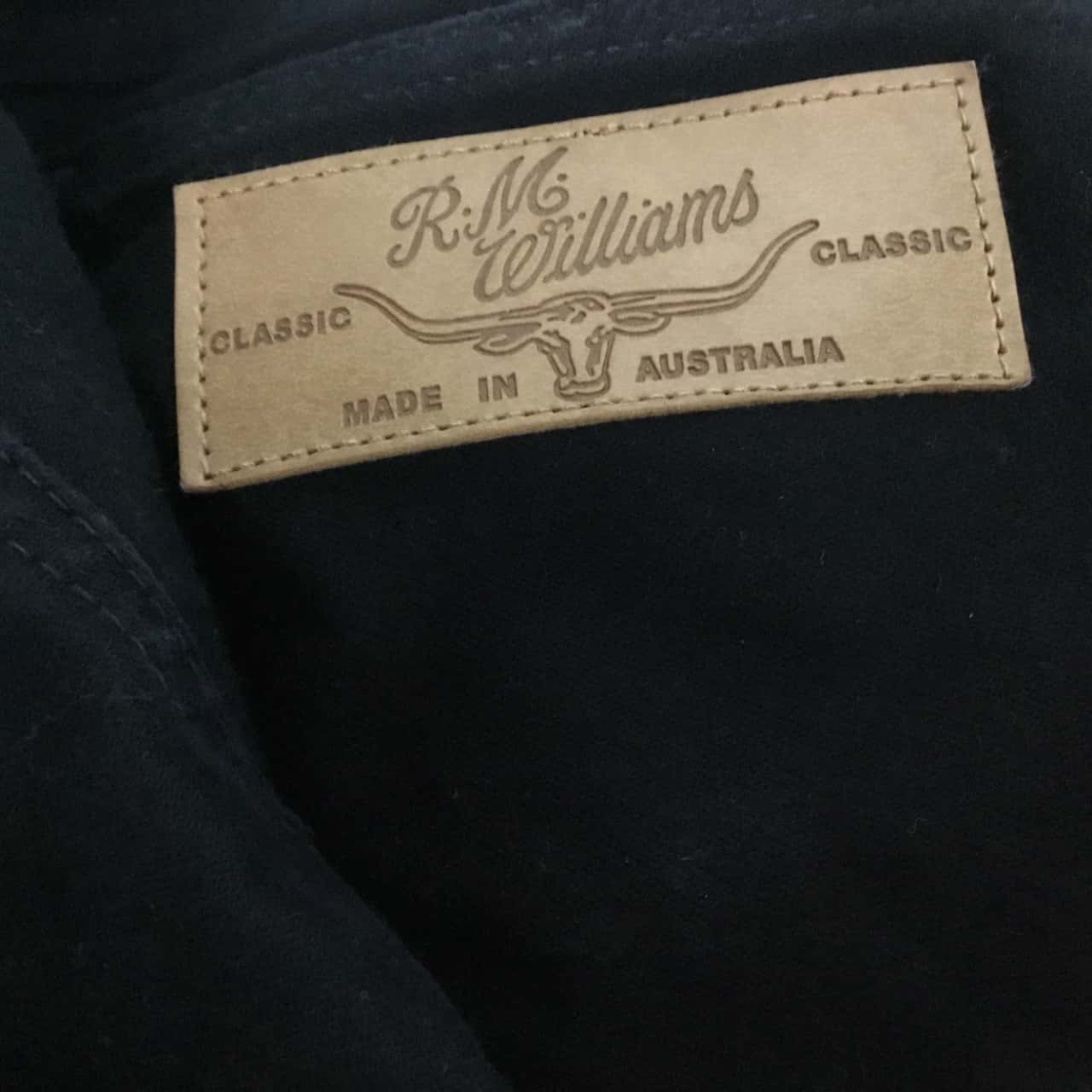 R.M. Williams Black Jeans Size 42R(s)