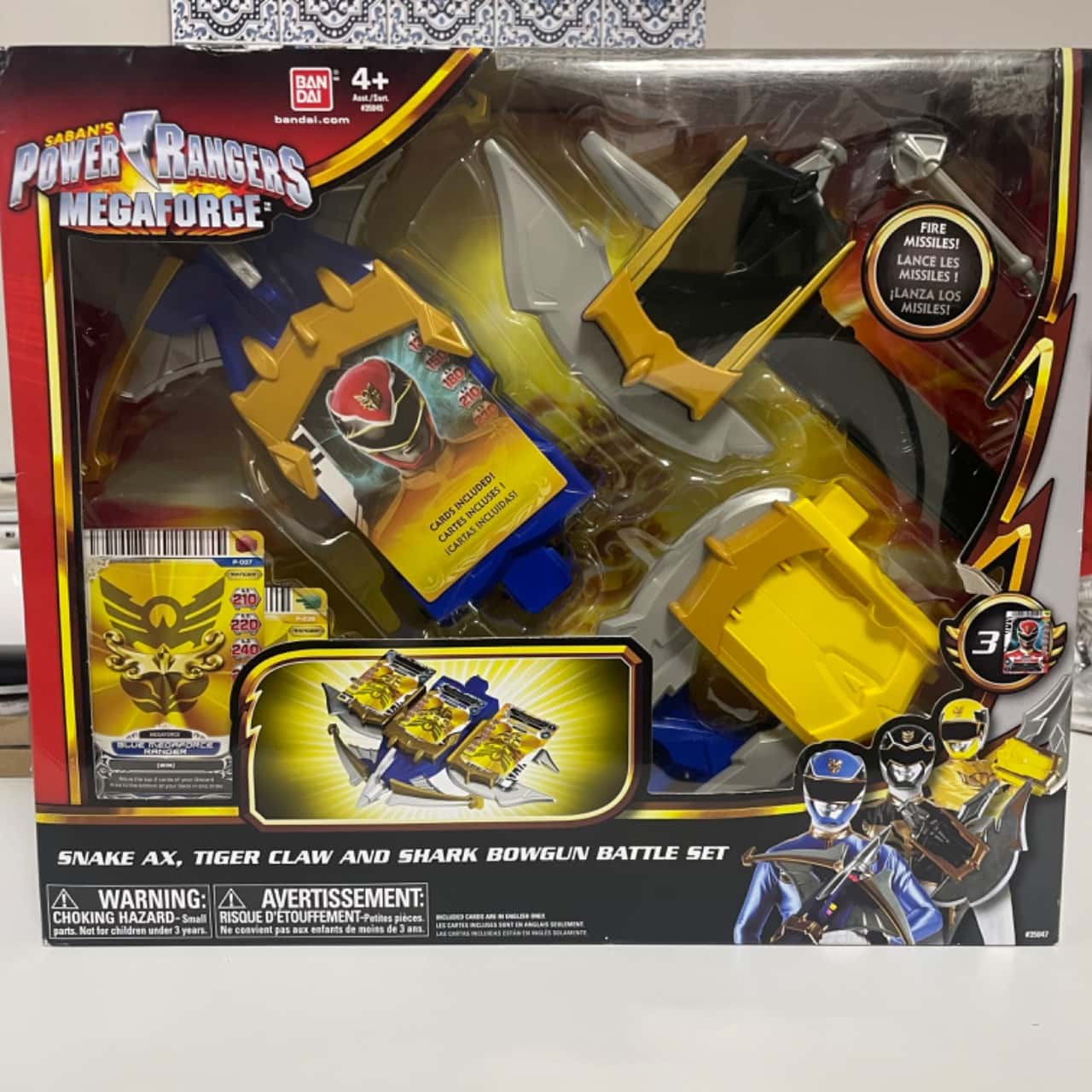 BNIB Bandai Power Rangers Megaforce battle set