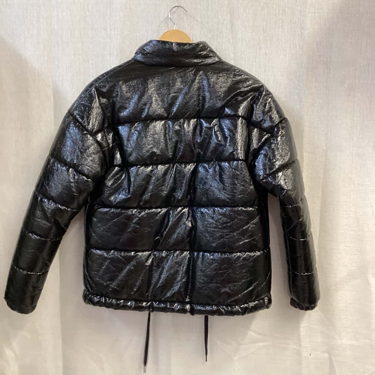 Seed Womens Puffer Jacket Black