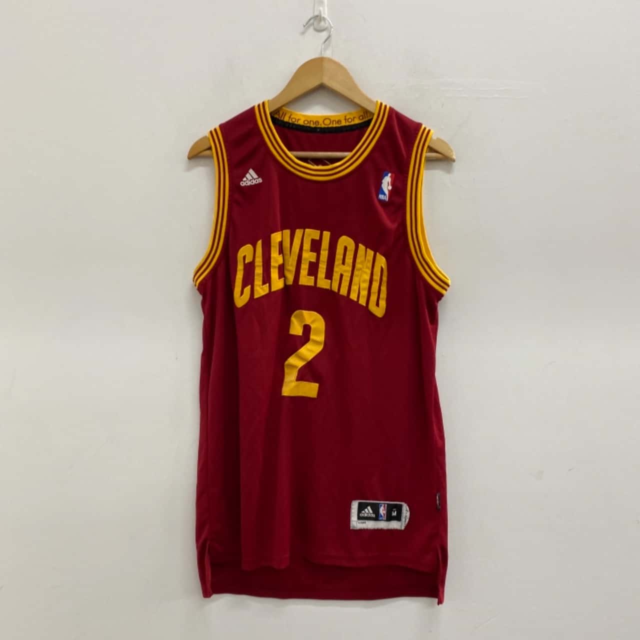 NBA Cleveland Irving Num 2 Adidas Unisex Size M Maroon (s)