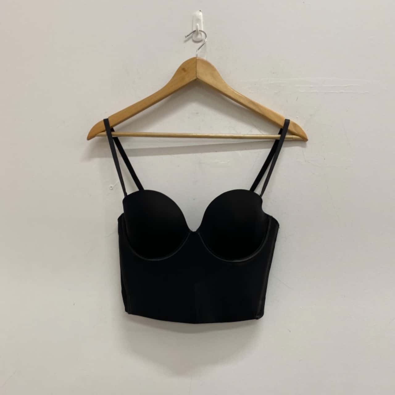Bras N Things Womens Size 12 C Bralette Black (s)