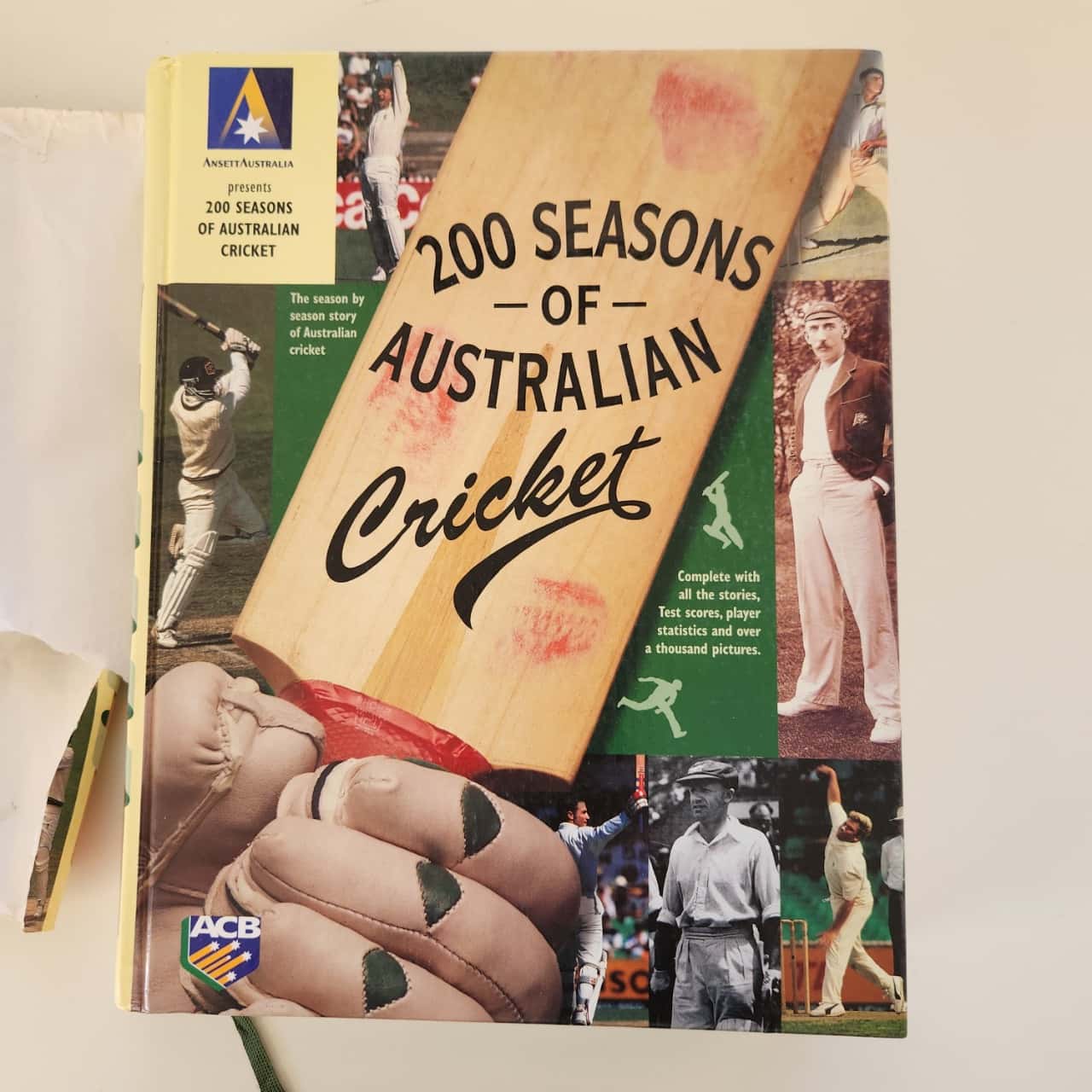 REDUCED 200 Seasons of Australian Cricket Hardcover book