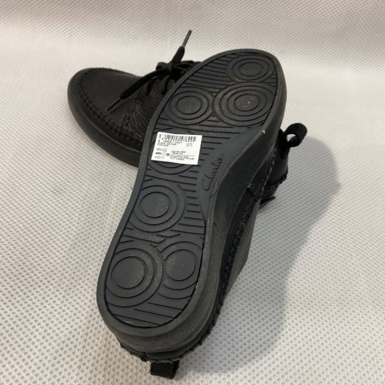 Clarks Kessel Craft Mens Size 39.5 Black