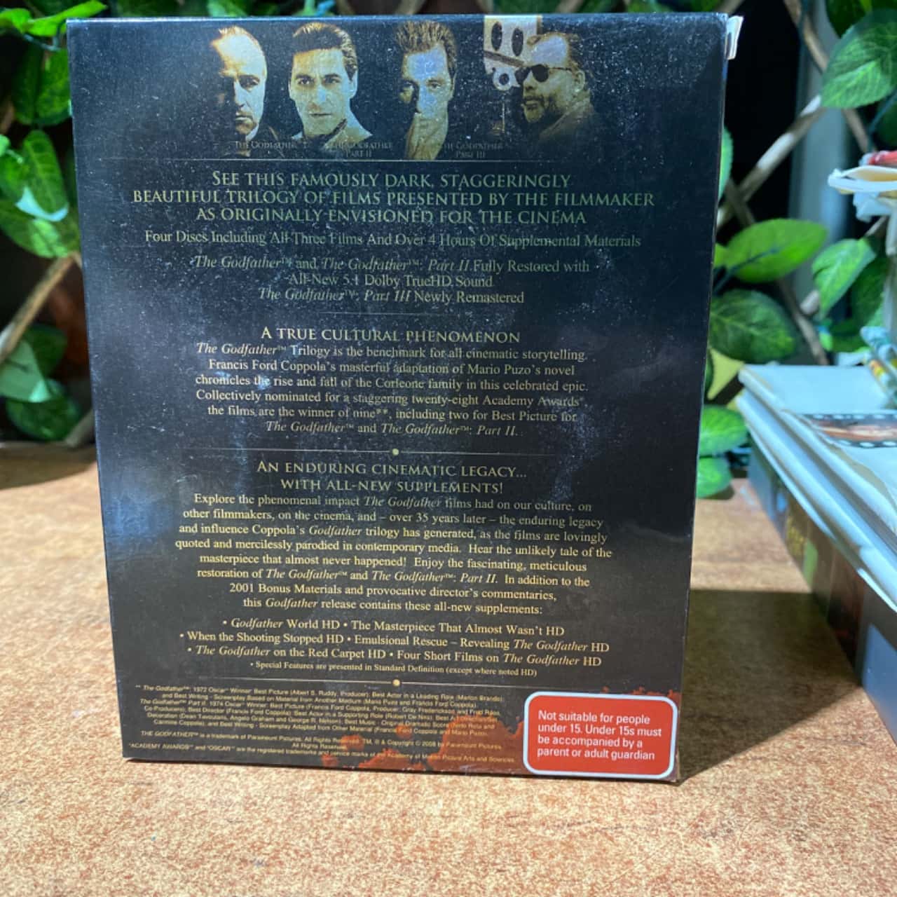The godfather Blue ray box set (s)