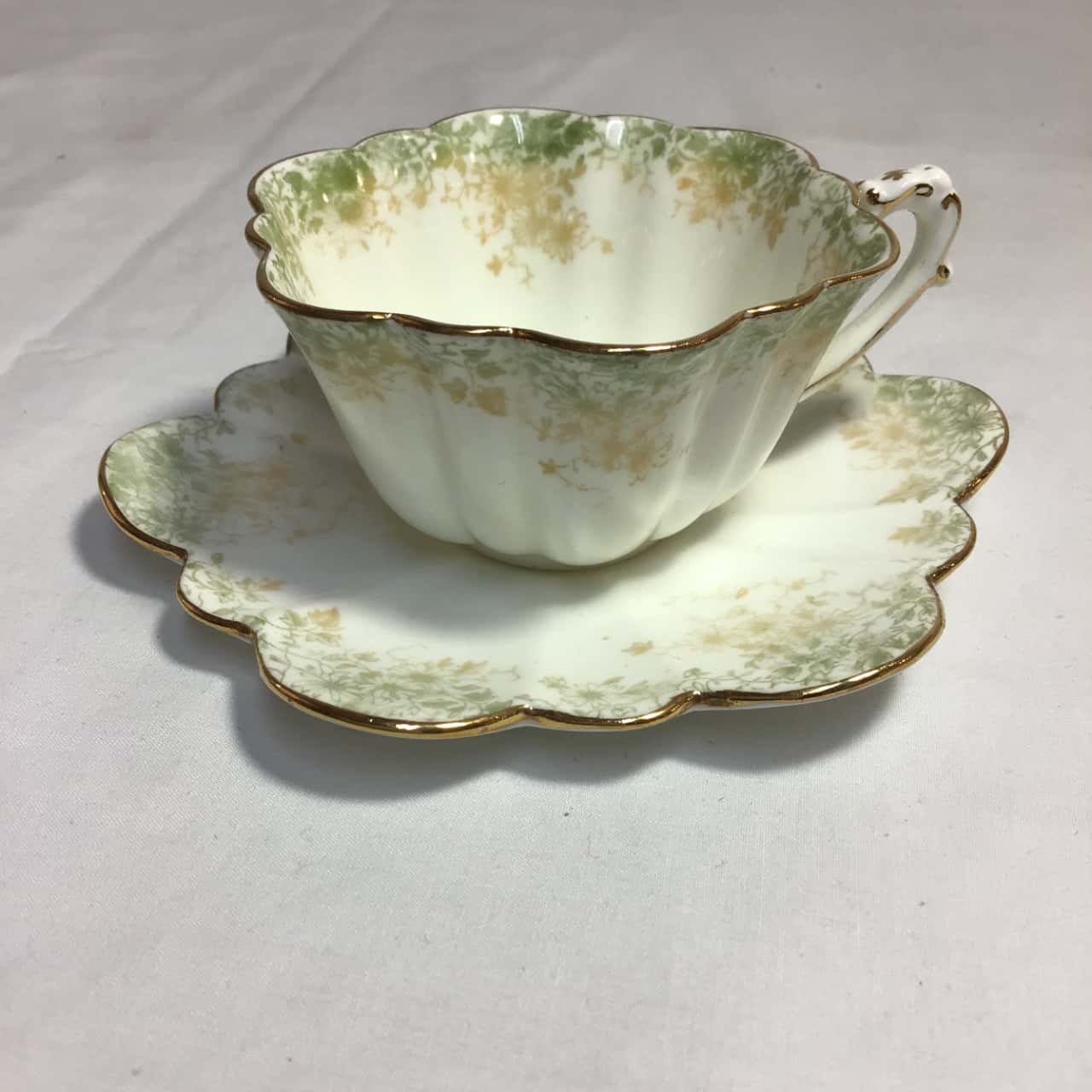 Antique J F Wileman The Foley China England Cup and Saucer 1892 - 1910(s)