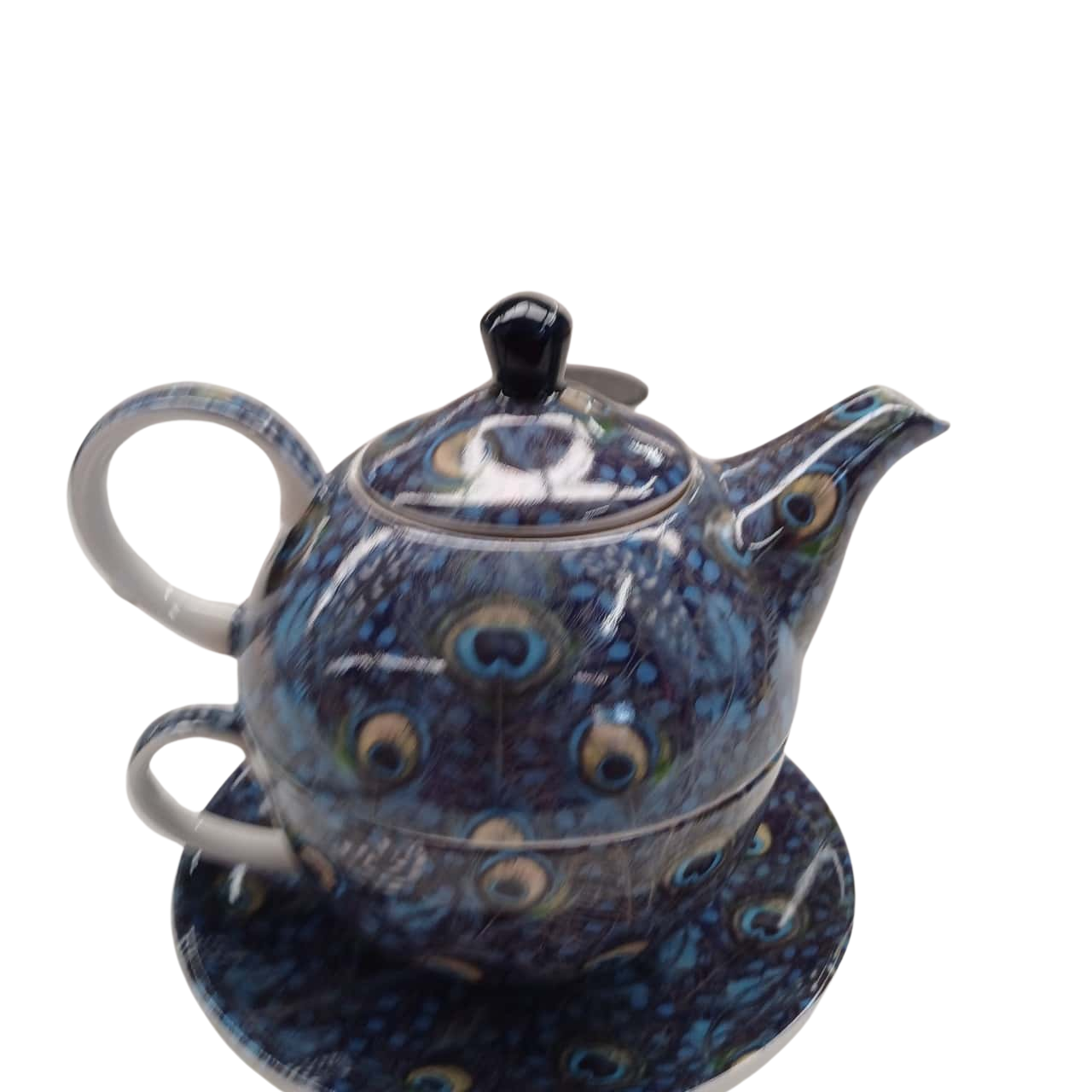 Peacock Teapot Set