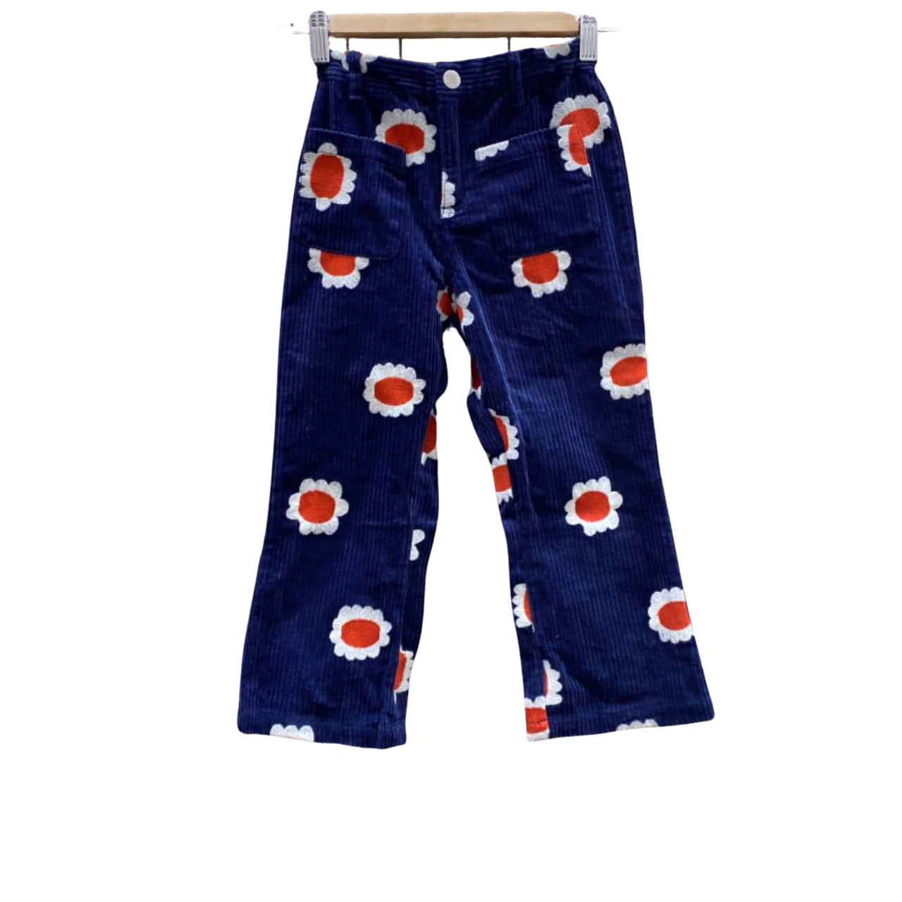 Gorman Kids Size 6/7 Floral / Navy Blue Pants