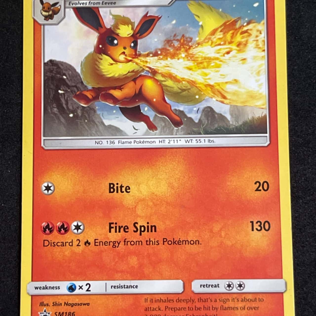 Carte Pokemon PYROLI SM186 Promo Soleil et Lune SL FR NEUF (b13)(s)