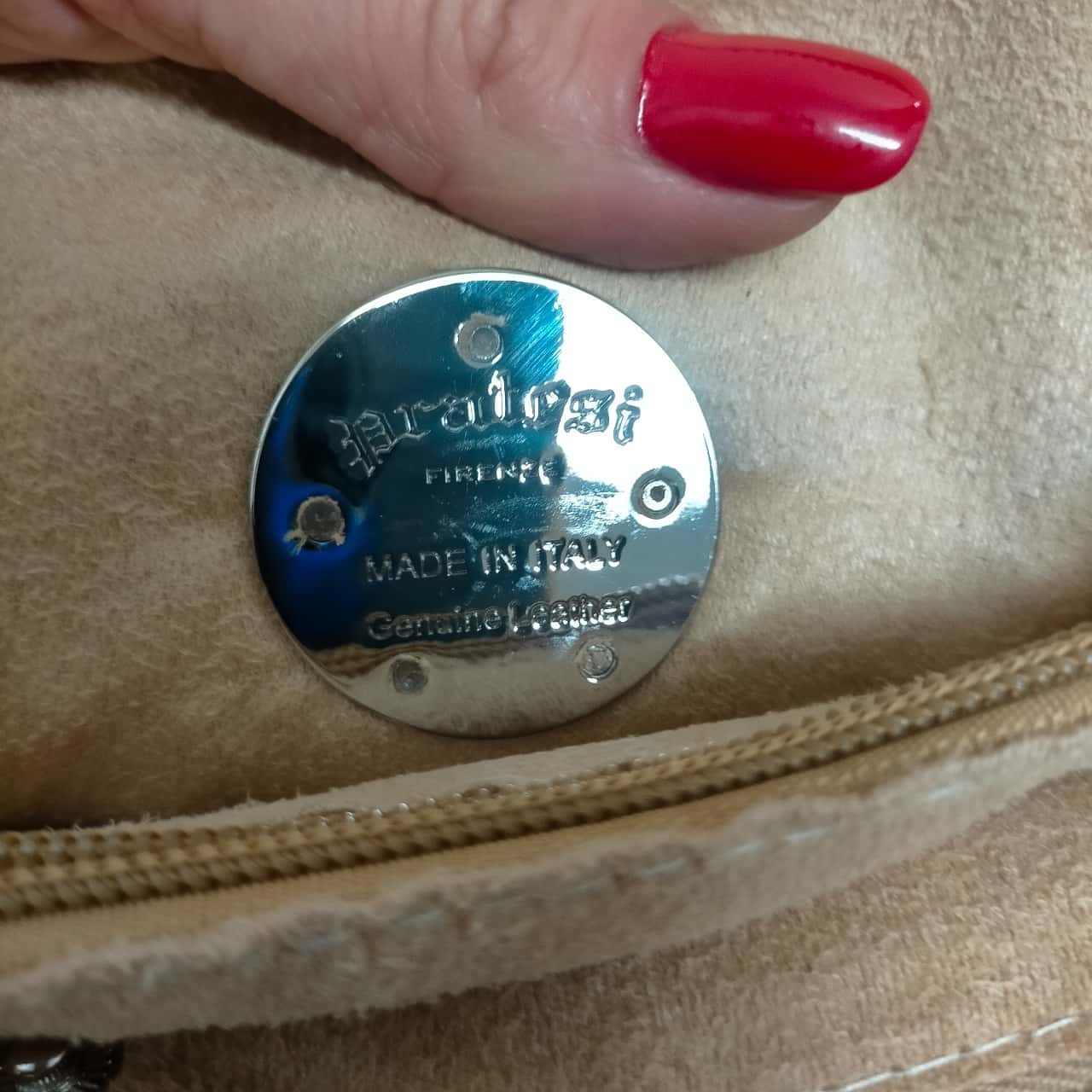 Pratesi Italy Leather Handbag VGUC (s)