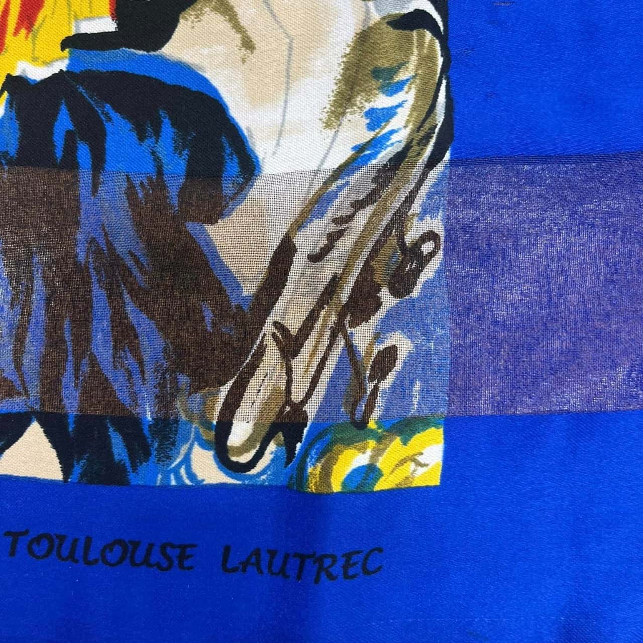 Womens Italian D'Apres Toulouse Lautrec - Moulin Rouge Scarf (s)