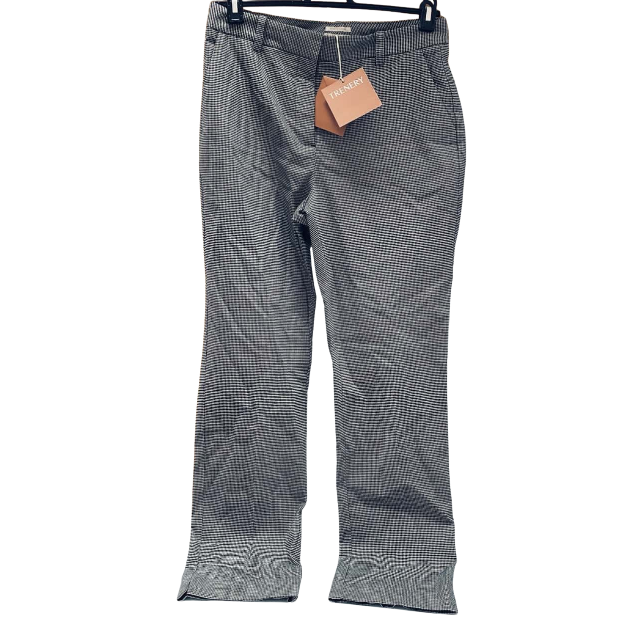 Smart & Stylish Trenery Checked Chino Pants – Size 10, New