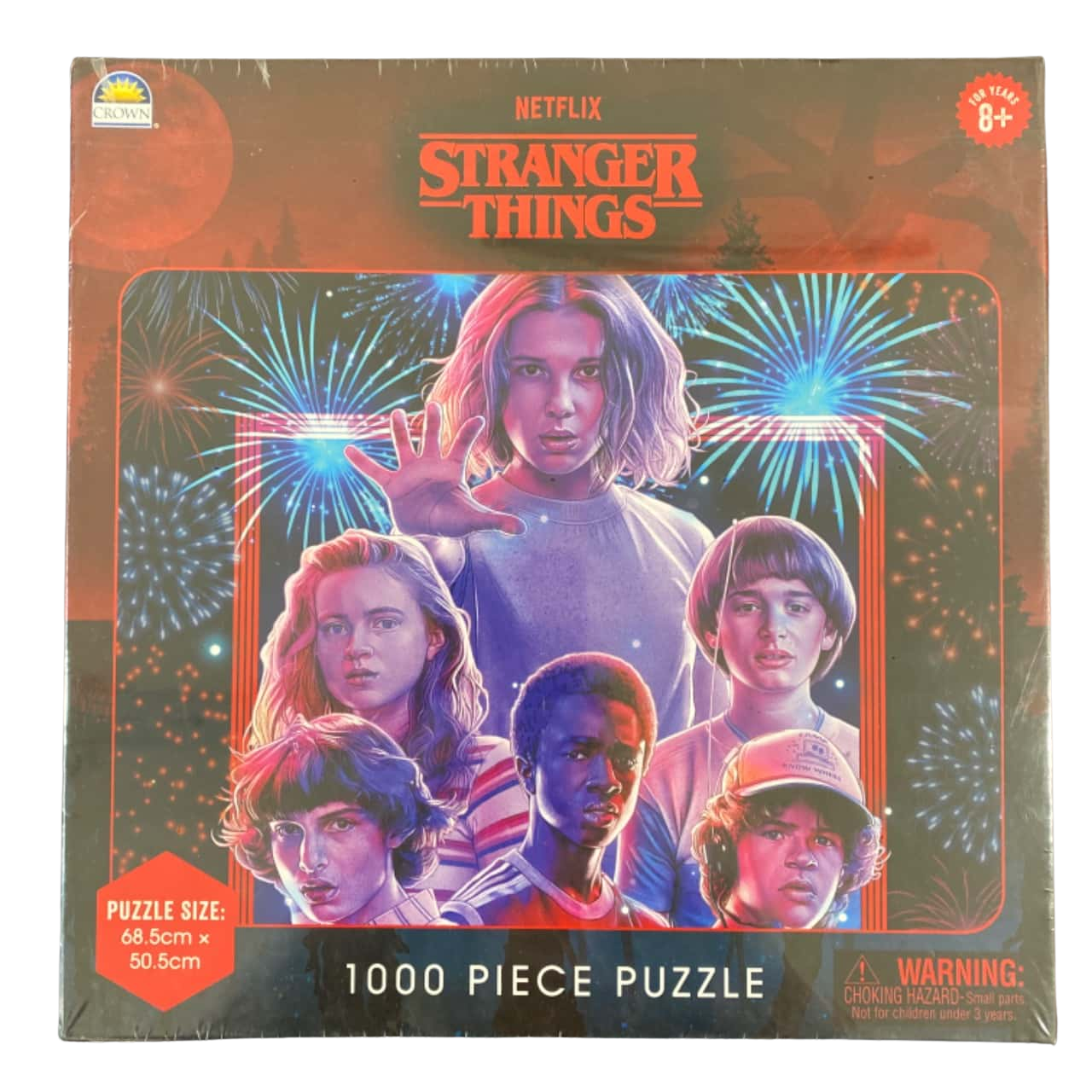 Crown 1000 Piece Jigsaw Puzzle Stranger Things - New Sealed