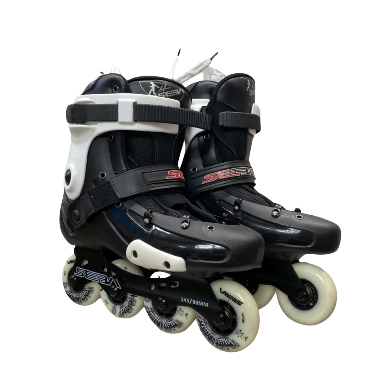 Men’s Seba FR FRX 310 Inline Size 10 Black / White Roller Blades(s)