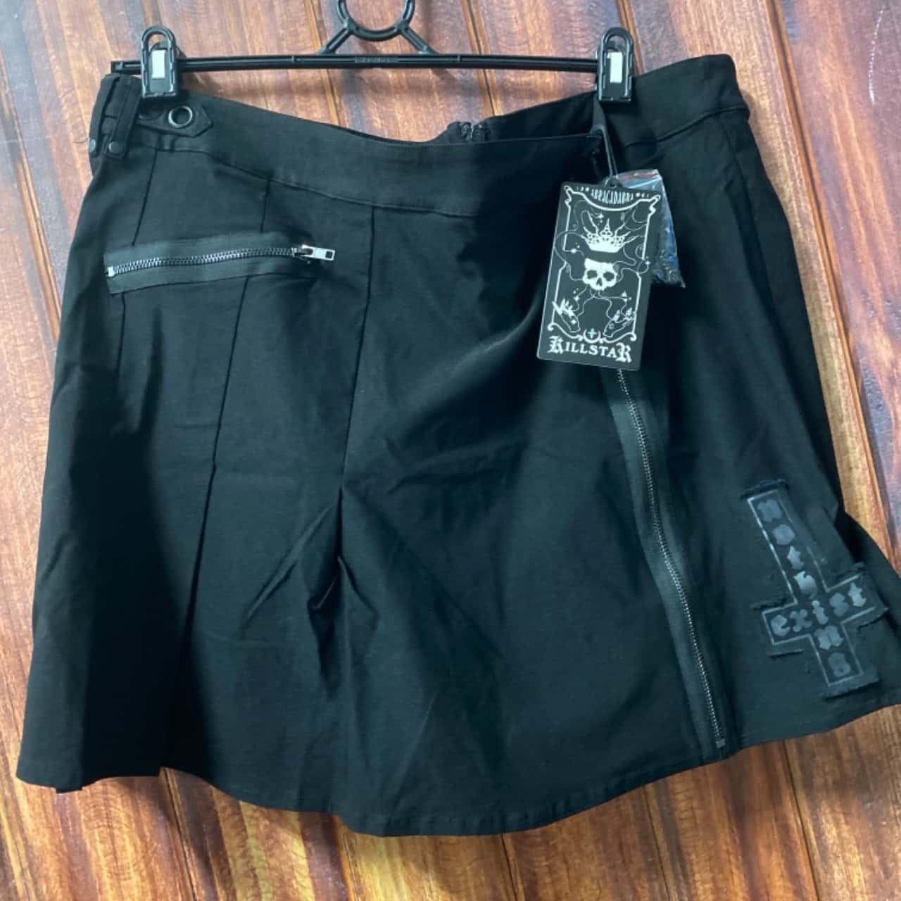 Killstar Skirt Size Plus Size / XXXL Black (s)