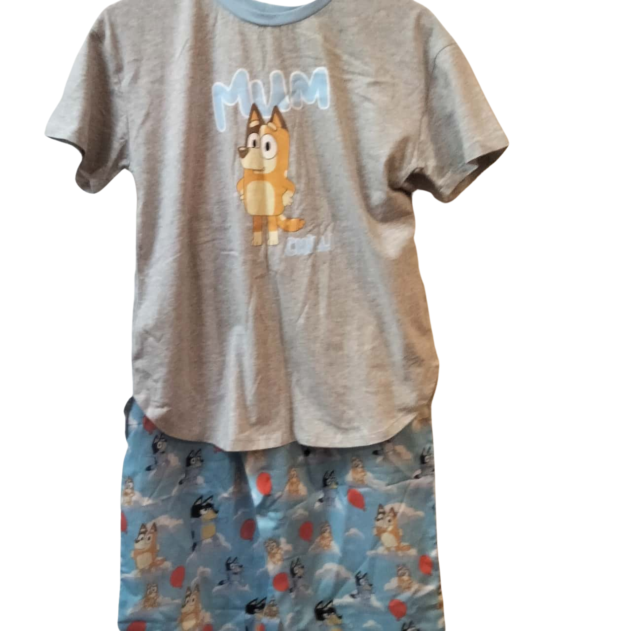Peter Alexander Bluey Womens 3/4 PJ Size M Grey (s) - New With Tags ...