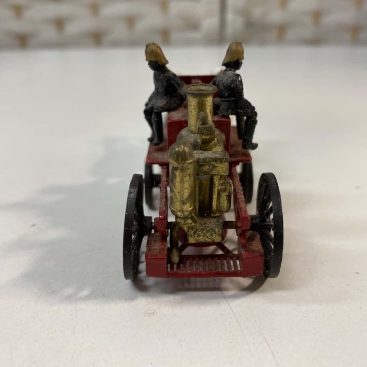 LESNEY MODELS OF YESTERYEAR BOX #4 SHAND MASON HORSE DRAWN FIRE ENGINE