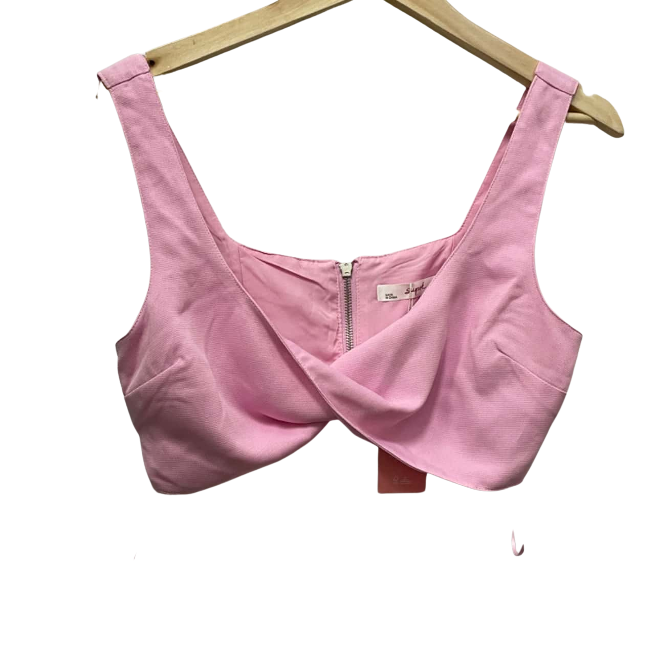 Supré Womens Size 10 Cropped Pink (s)
