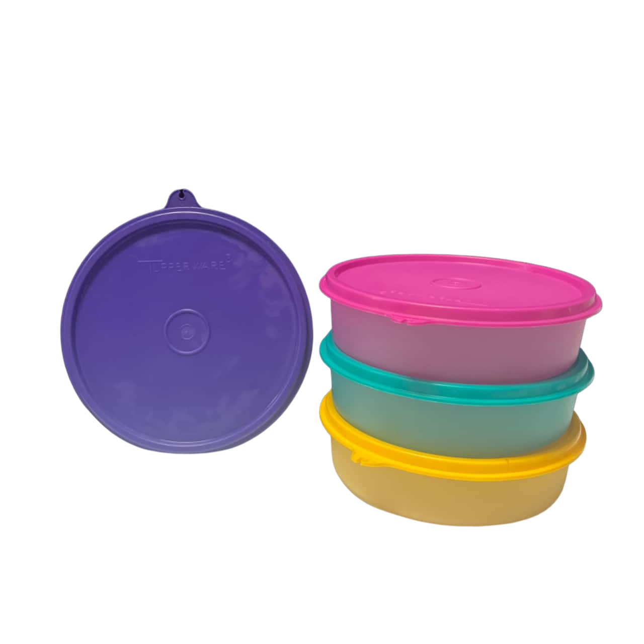 4 x Tupperware aspirations large plastic containers