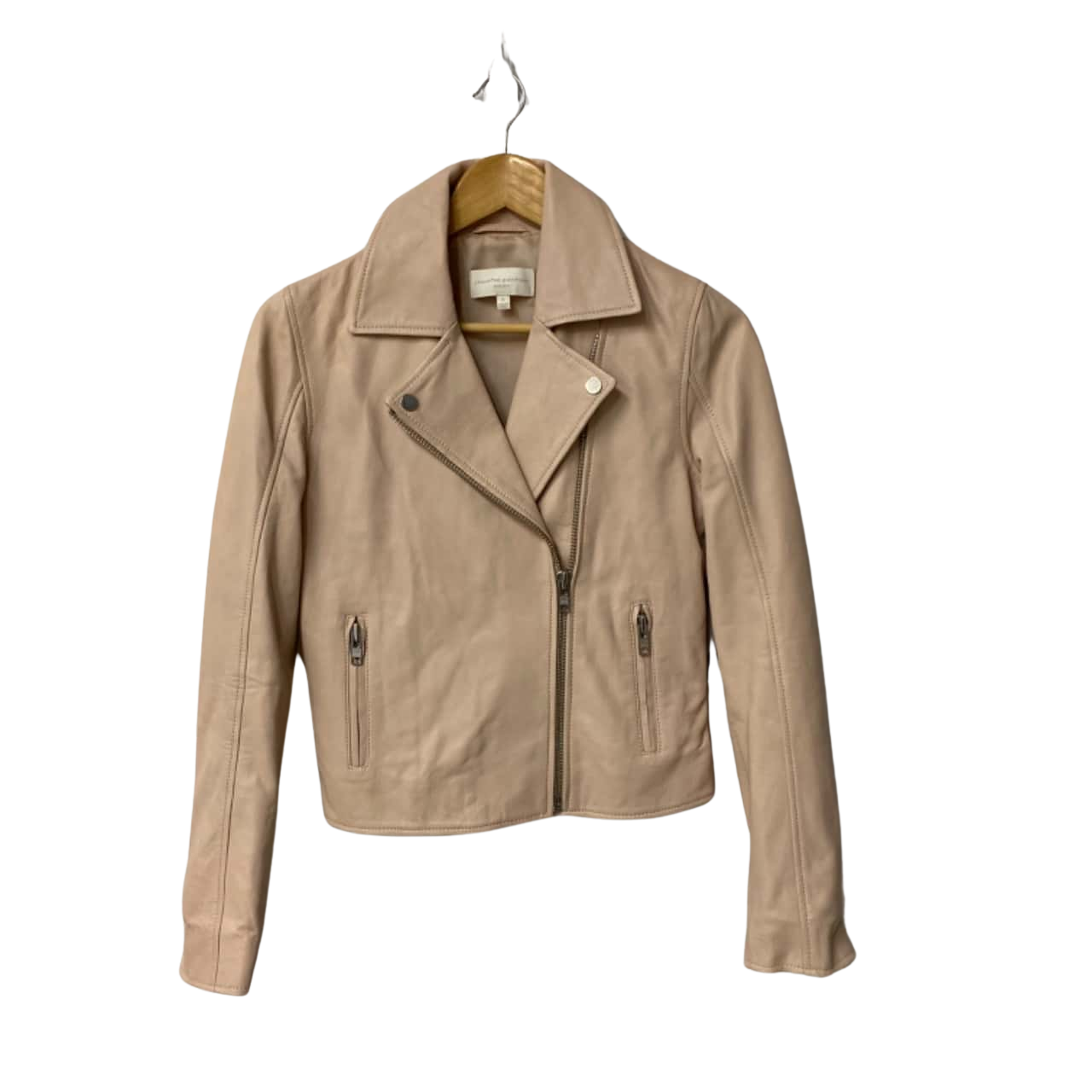 Witchery Womens Size 8 Leather Pink jacket