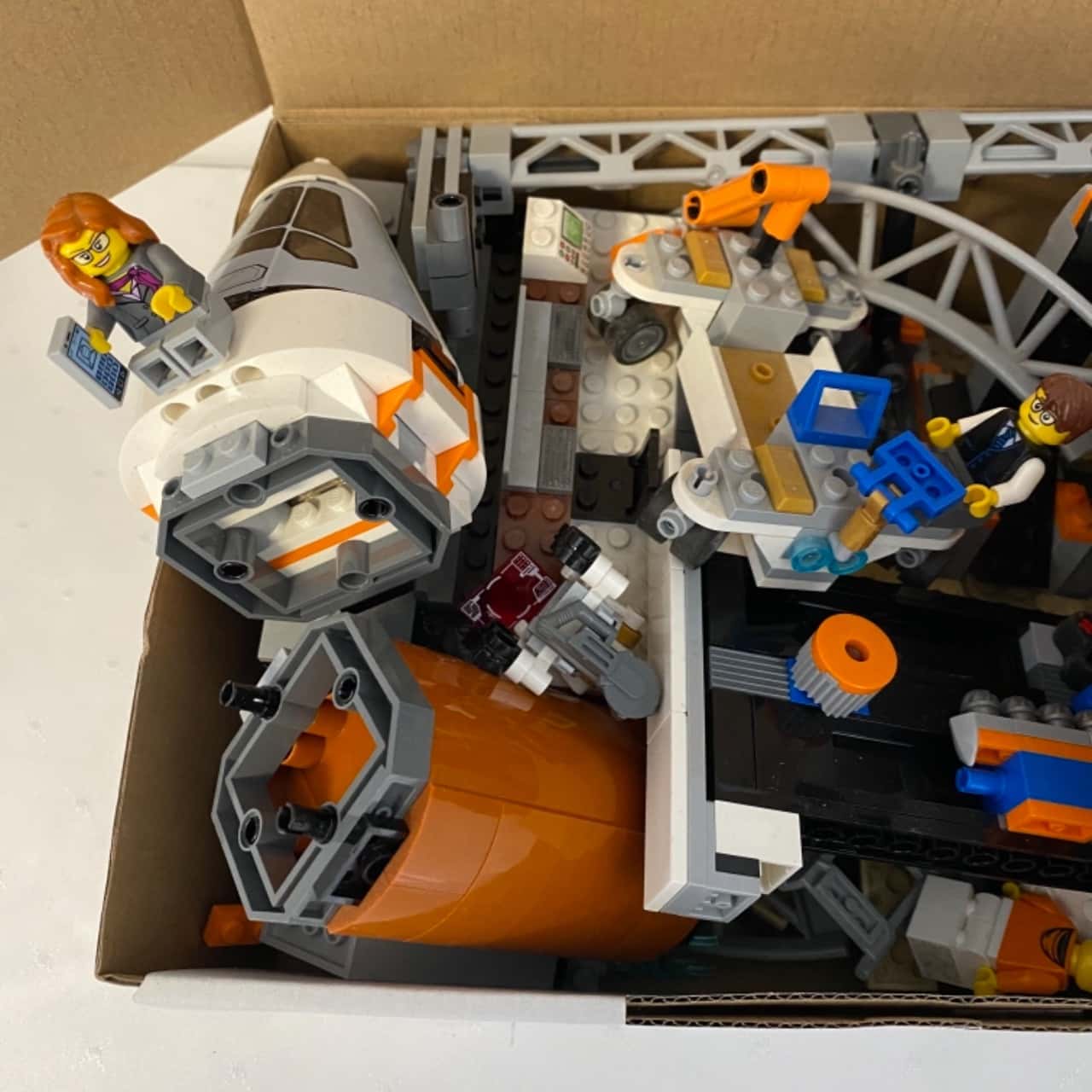 Box of Lego Space Shuttle(s)