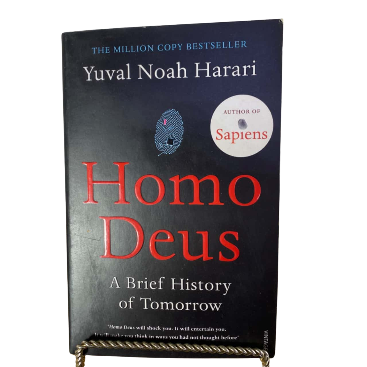 Homo Deus by Yuval Noah Hahari Paperback Book (s)