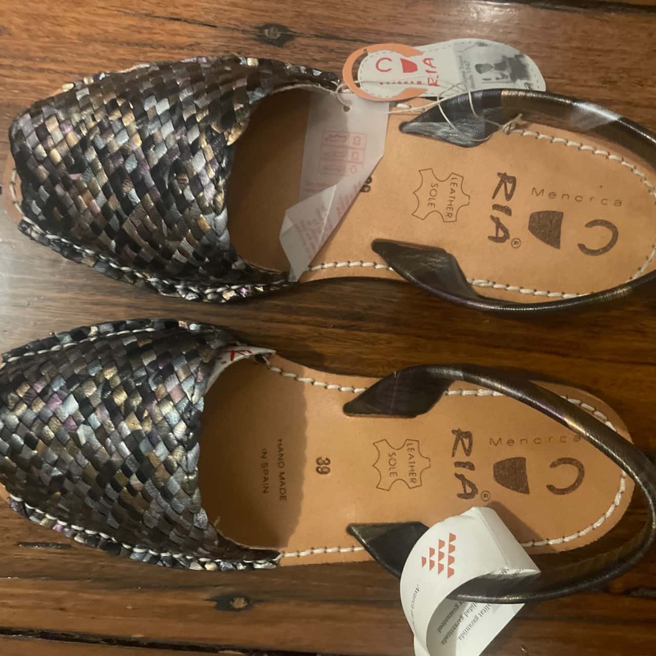 Womens Size 39 Ria Menorca Shoe