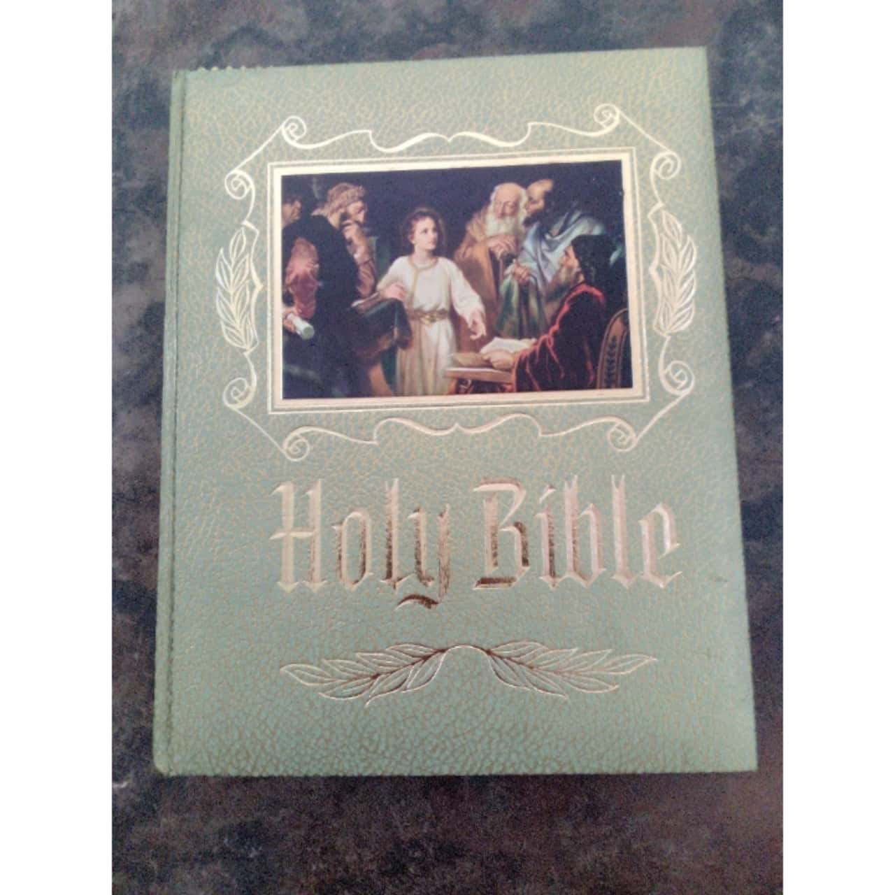 Holy Bible Master Reference Edition Heirloom 1971(s)