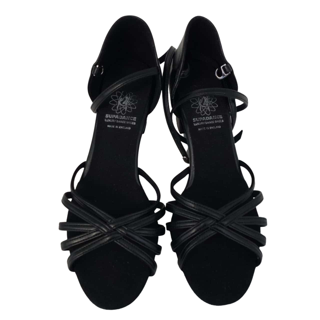 Supadance Luxury Dance Shoes Womens Size UK5.5 Black (s)