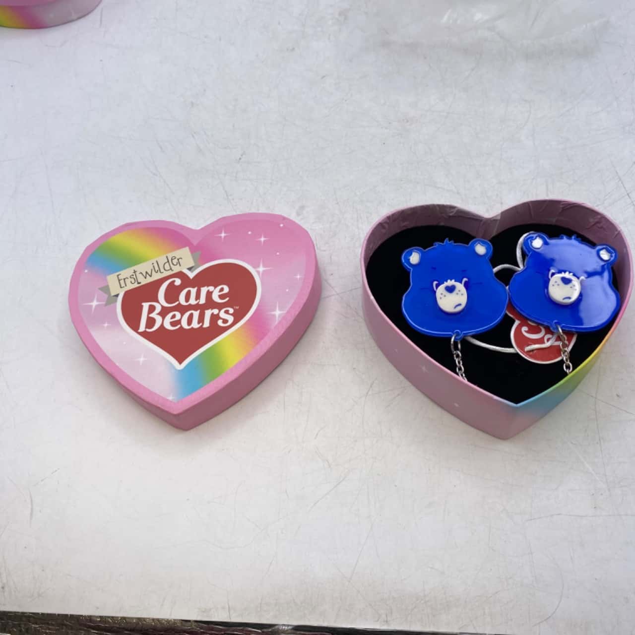 Erstwilder Womens Care Bears Grumpy Bear Cardi Clips Brooch Blue ...