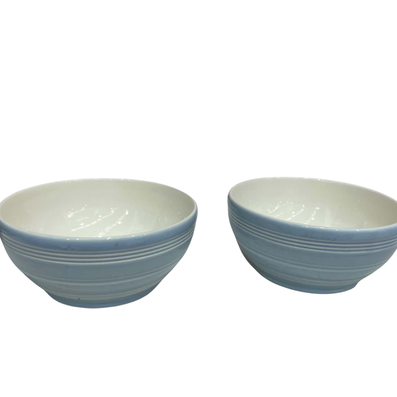 Set of 2 Jasper Conran Wedgwood Blue Bowls