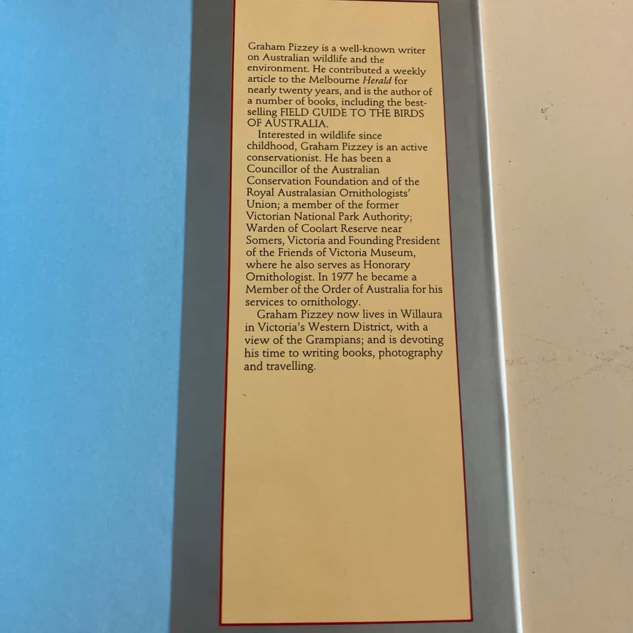 A Garden of Birds - Graham Pizzey