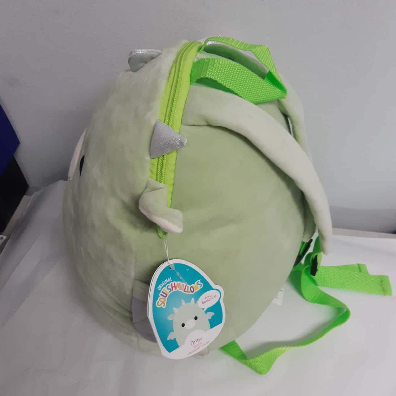 Kids Squishmallow backpack 35cm Green (s)