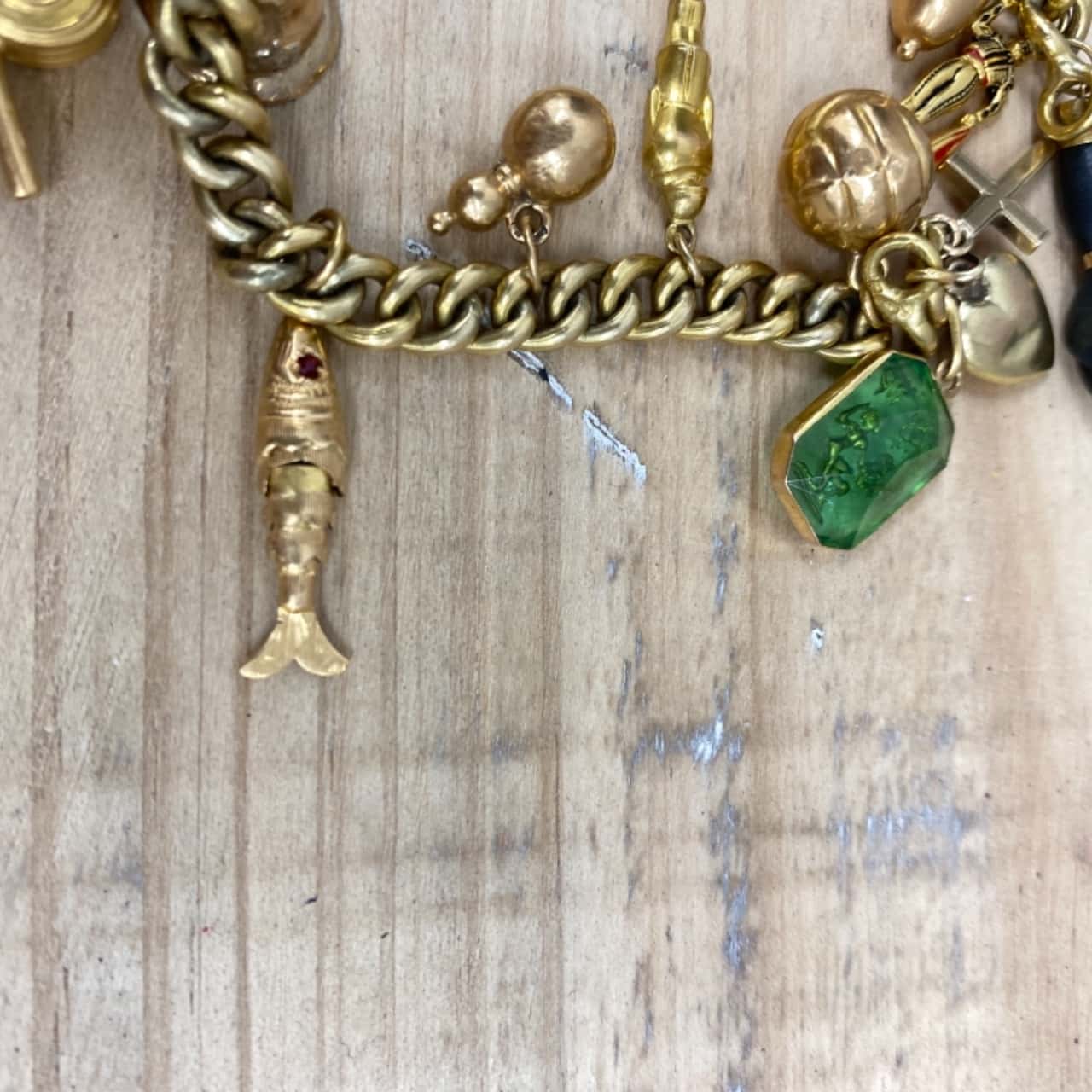 This Amazing 375 gold with This Amazing Gold Charmed bracelet 375 ...