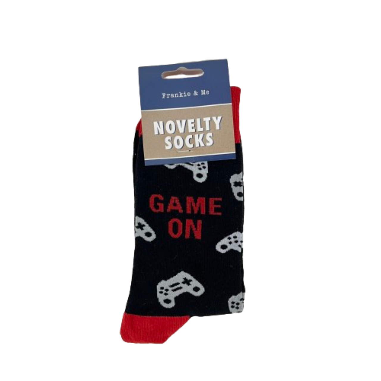 New Frankie & Me Unisex Novelty Socks One Size Fits Most: Game On ...