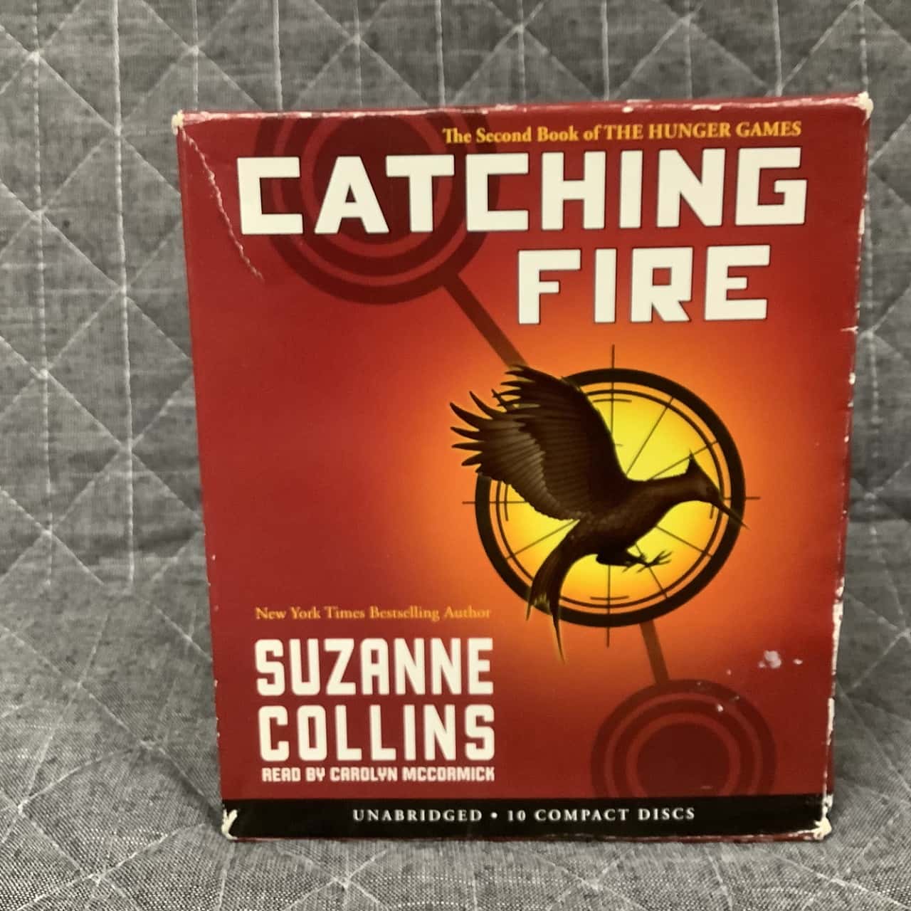 TALKING BOOKS. Suzanne Collins Catching Fire, read by Carolyn McCormick ...