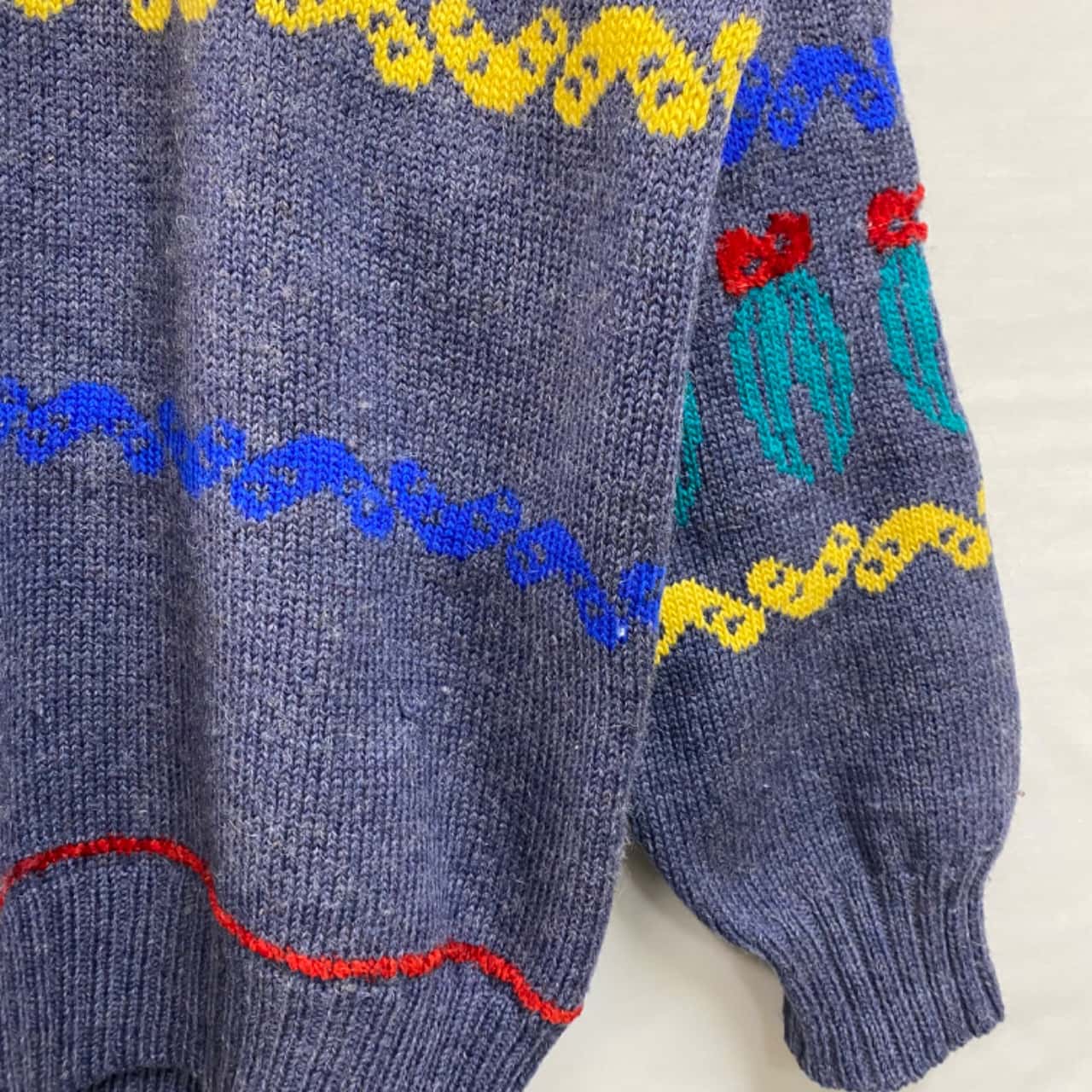 Hand Made Australiana knit Unisex Size 6 / 8 / M / S Crew Neck ...