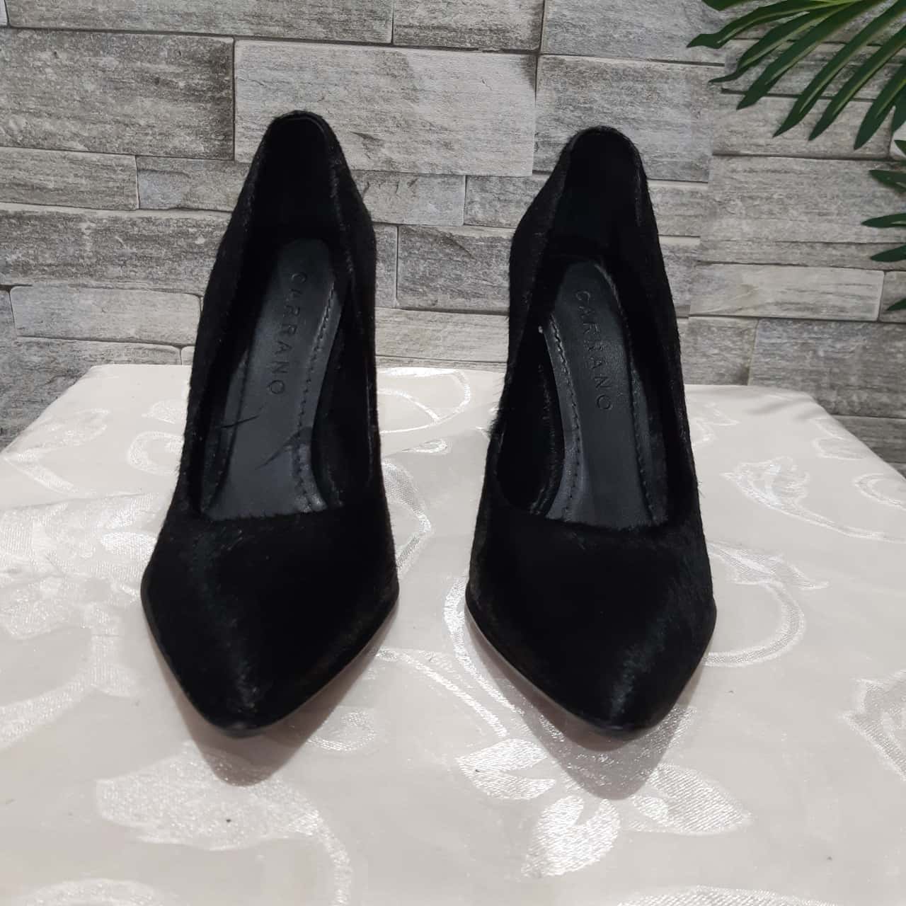 CARRANO Womens Size 7 High Heel Shoes Black