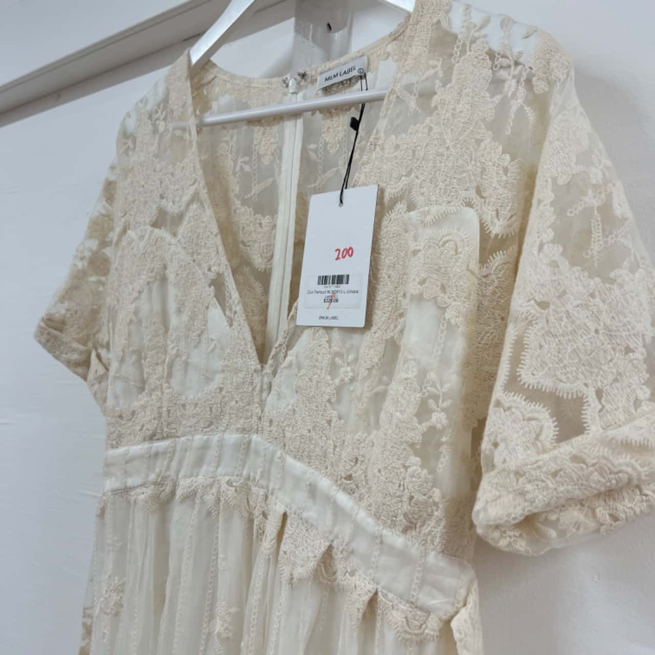 MLM Label Womens Beige / Cream pantsuit large (s)