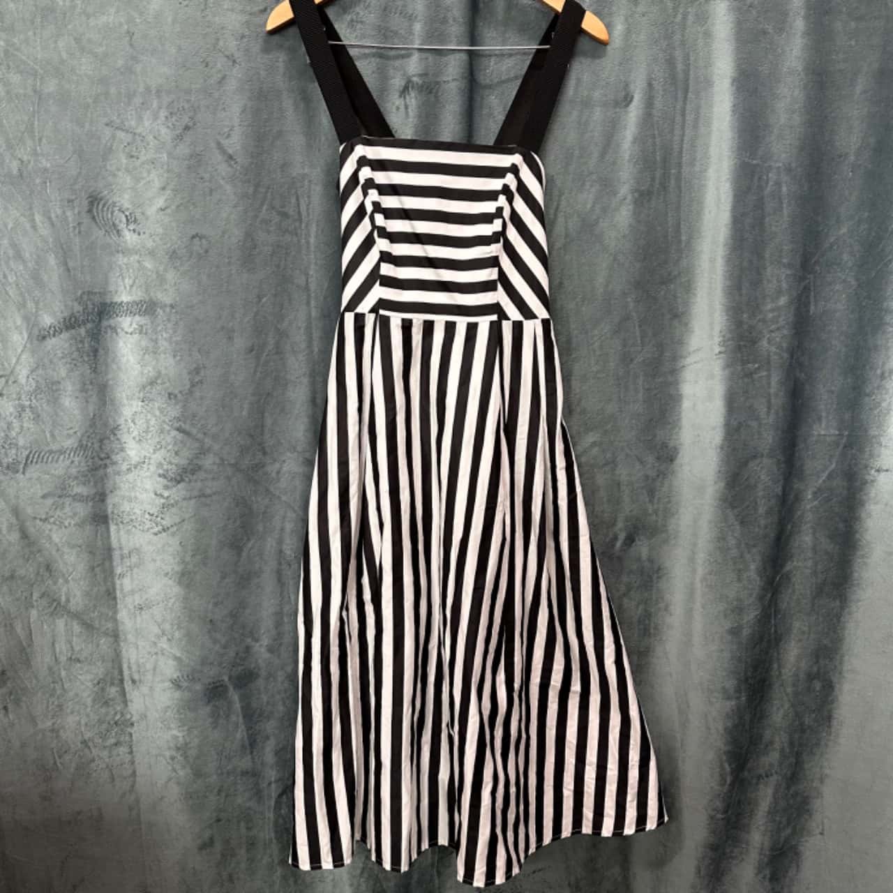 Portmans Womens Size 10 Maxi Dress / Midi Dress Striped (s)