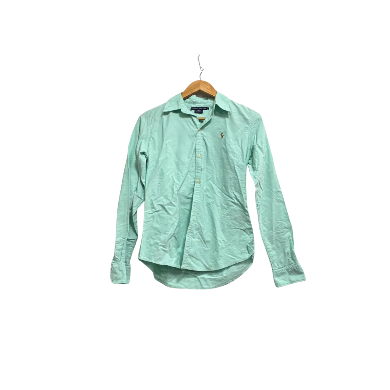 Ralph Lauren Women’s Size 6 Teal Button Up Shirt(s)