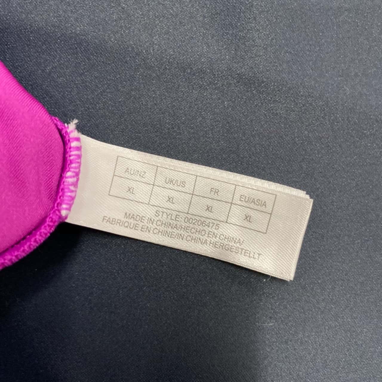 City Chic Womens Pink Fuschia Aruba one piece swimsuit